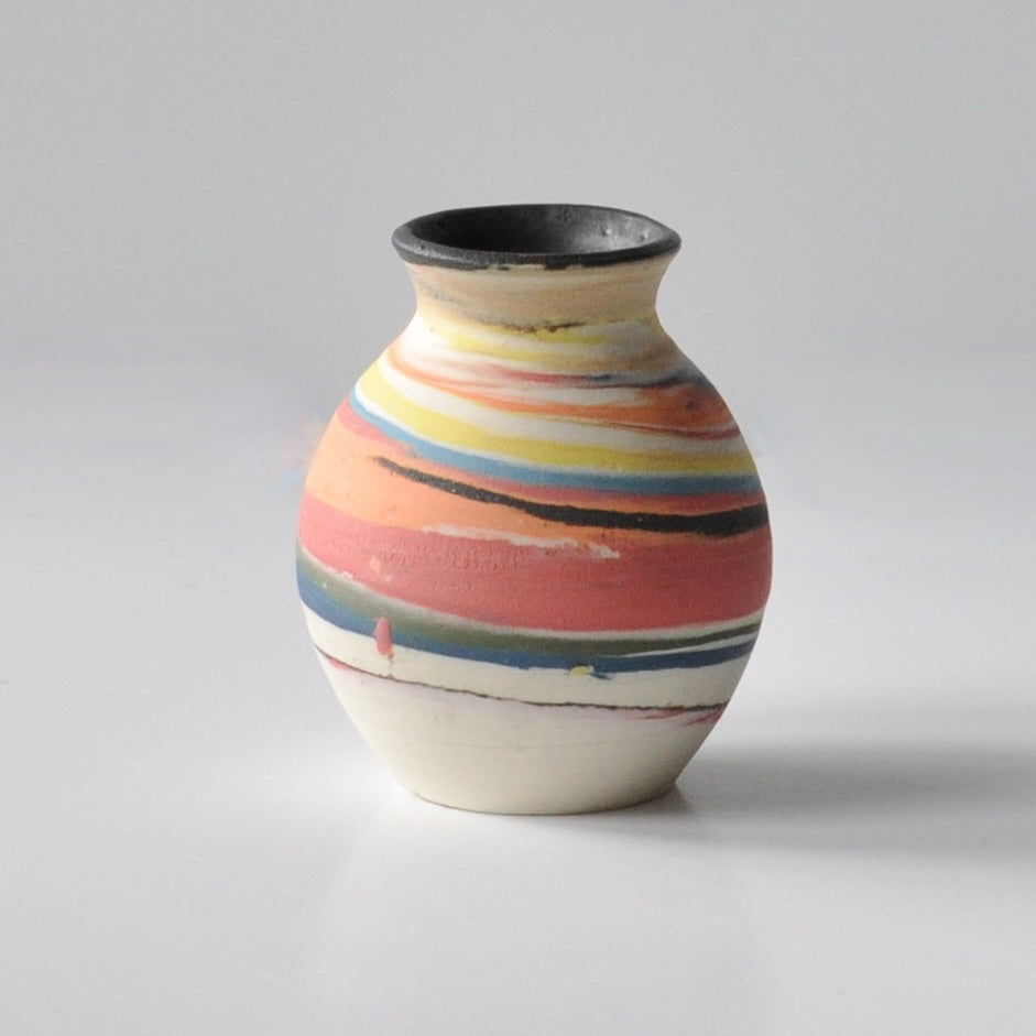 Marbled Clay Series Porcelain Vessels - Handmade Pottery by Jeff Rogers ...
